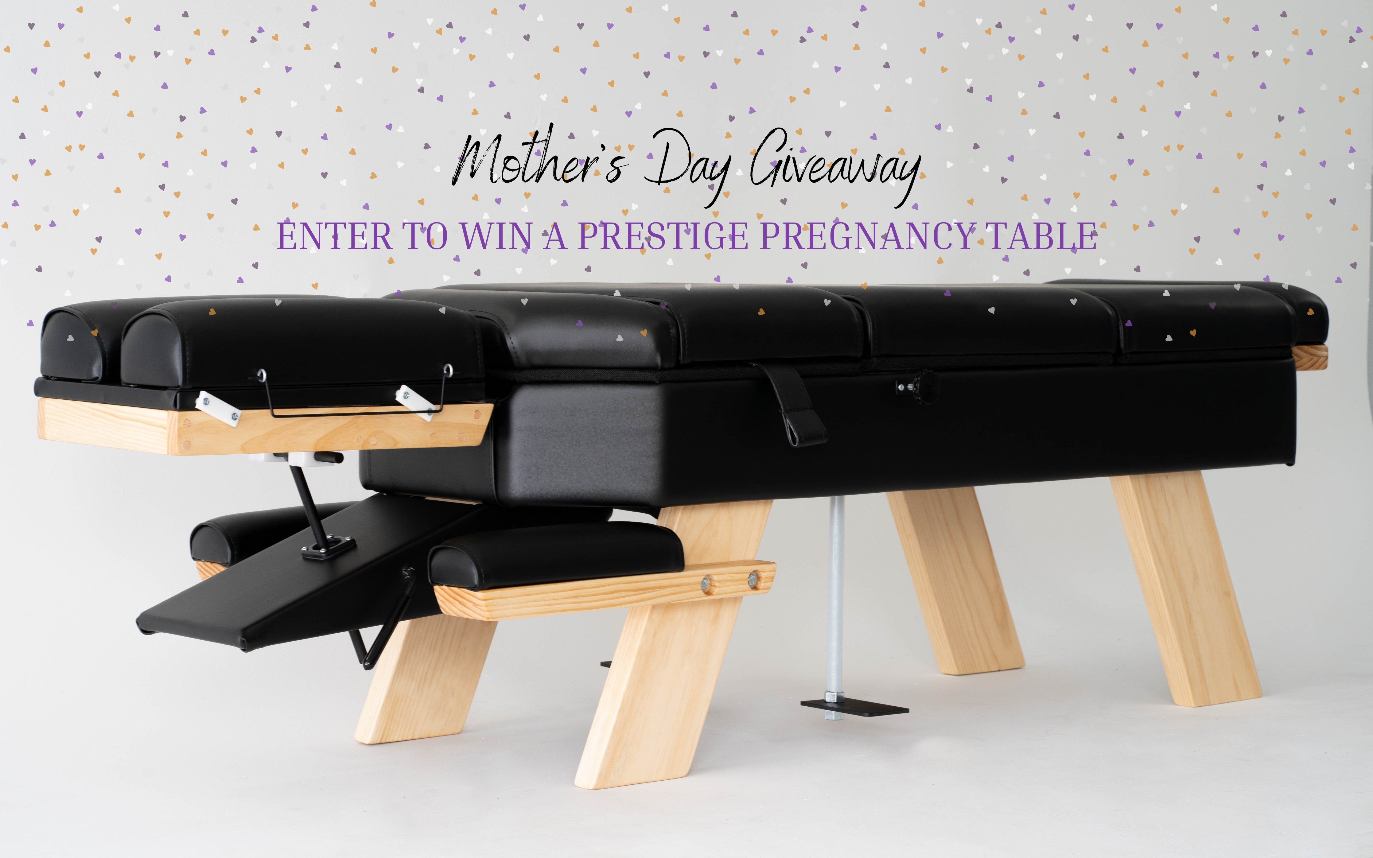 Mother's Day Pregnancy Table Giveaway - Sun Chiro Table